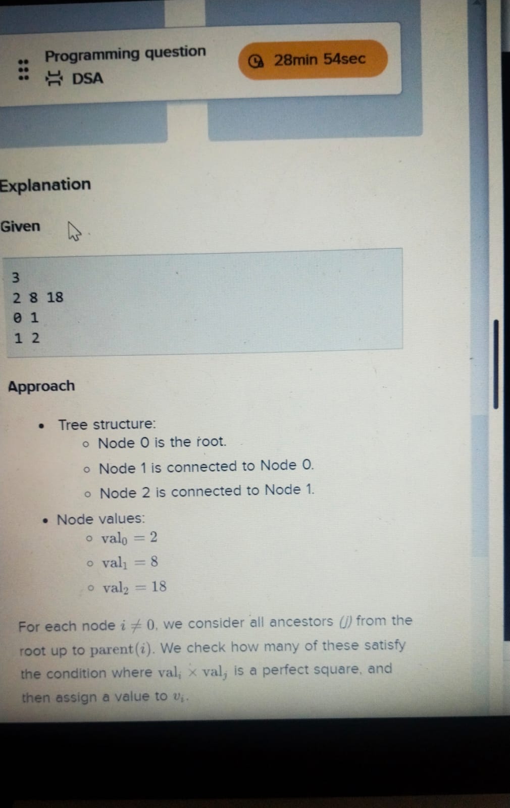 Infosys SDE-1/2/SDE-Intern OA Questions | Tree Climber | Kumar K ...