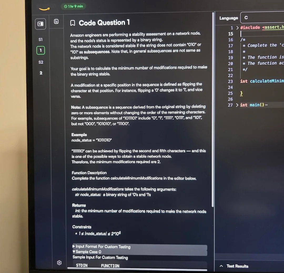 Amazon SDE-1/2/SDE-Intern OA Questions | Kumar K | December 2025 |Set ...